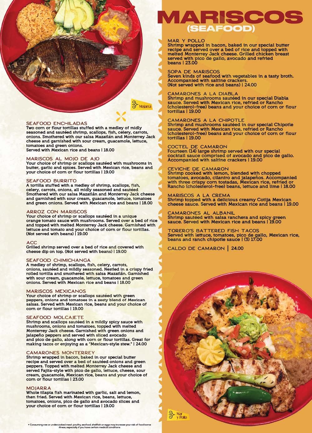 Menu - torerosgoldsboro.com